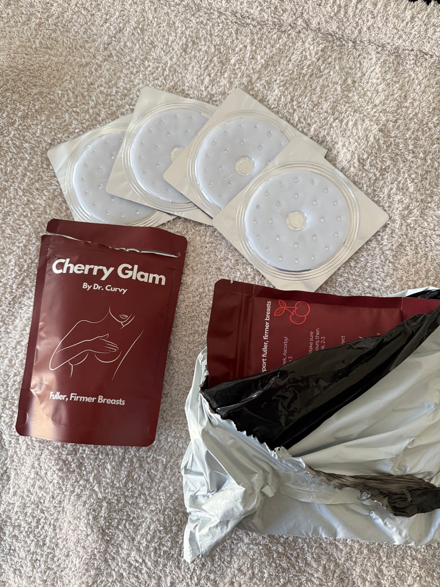 Natural Breast Enhancement - Cherry Glam Patches – Dr Curvy
